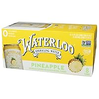 Amazon.com: Waterloo Pineapple Sparkling Water - 12 oz (Pack of 24) : Grocery & Gourmet Food