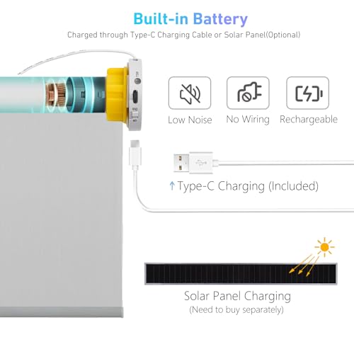 Snapklik.com : Zigbee Rechargeable Motor Retrofit Motorized Roller ...