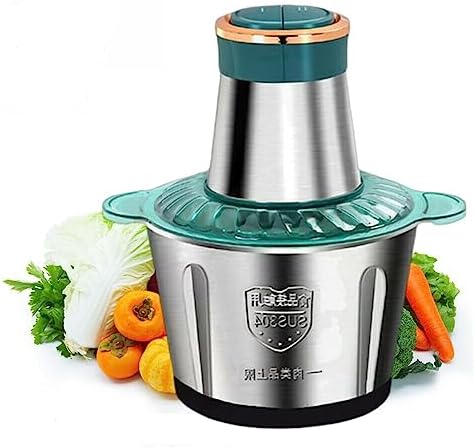 Mini Food Processors, Electric Food Chopper with Stainless Steel Bowl ...