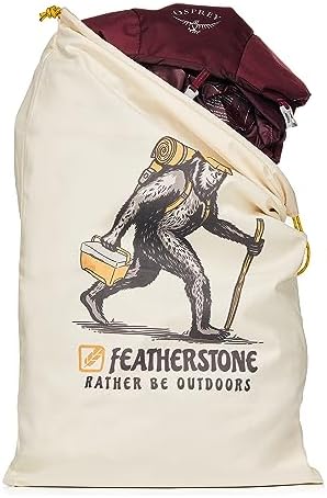 Amazon.com: Featherstone Extra Large Organic Cotton Storage Bag - 85 ...