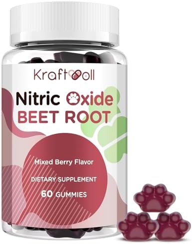 Amazon.com: Beet Root Gummies, Nitric Oxide Supplement for Men Women ...