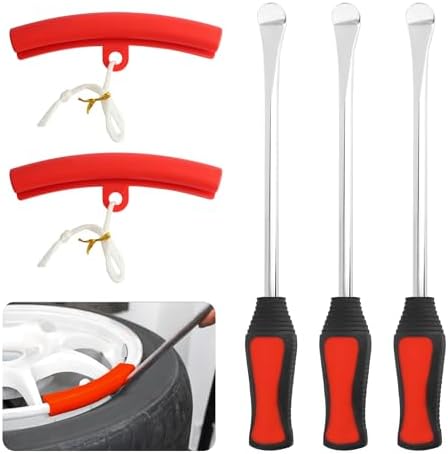 Amazon.com: carleef Tire Spoons Lever Tool Set,Tire Changing Tools ...