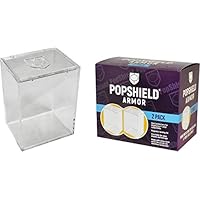 Amazon.com: PopShield Armor 2 Pack Hard Protectors for 4" Funko Pop ...
