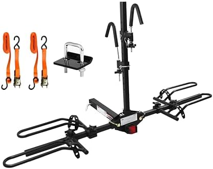 Amazon.com: MaxxHaul 50932 Hitch Mount Platform Style 2-Bike Rack for ...