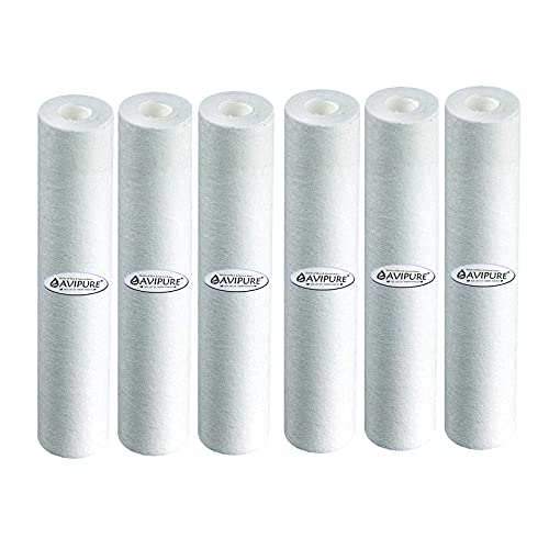 Avipure RO & Water Purifier Propylene Spun/Sponge Filter Cartridge - 6 ...