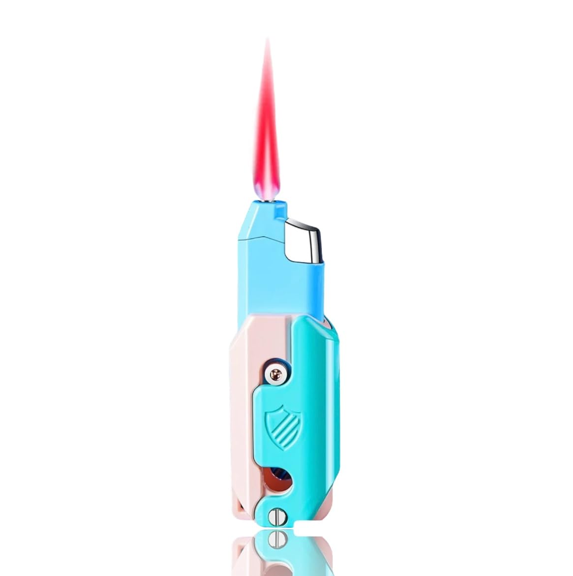 Amazon.com: NIVEK Carrot Knife Lighter Refillable Red Flame Windproof ...