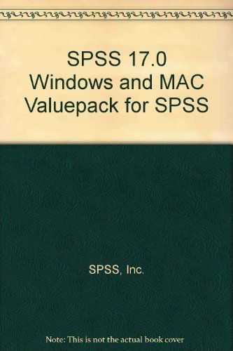 SPSS 17.0 Windows and MAC Valuepack for SPSS : SPSS, Inc.: Amazon.es ...