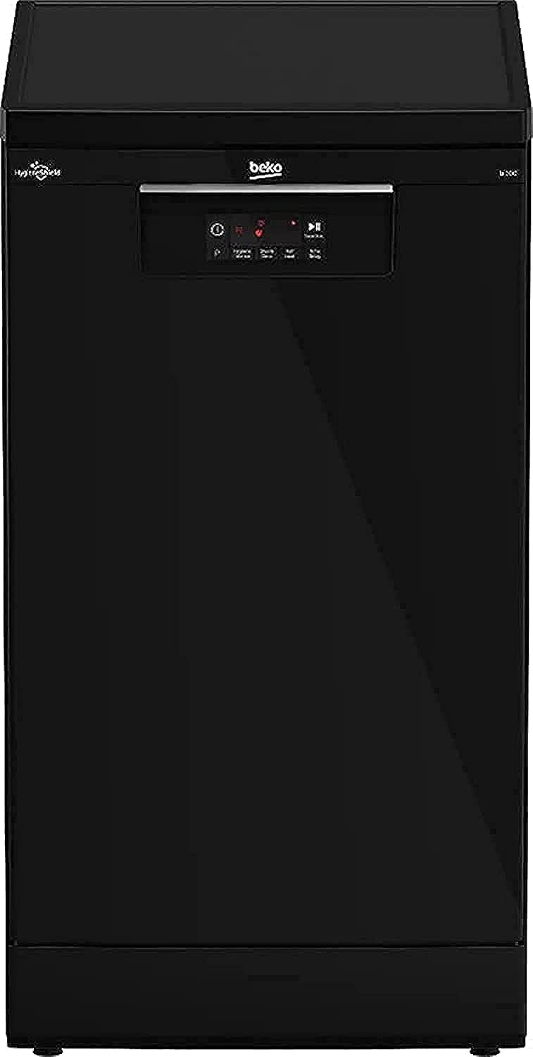 Beko dishwasher 45 cm 5 program 10 person - black led display - half ...