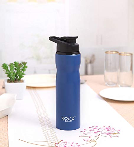 Roxx Max Pro Steel Bottle Blue 750Ml : Amazon.in: Home & Kitchen