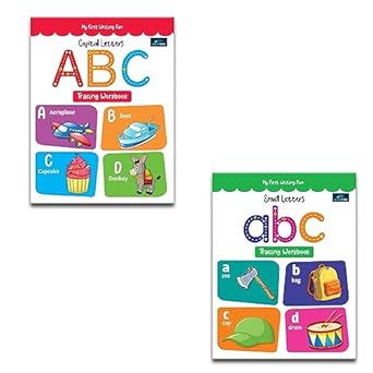 My First Writing Fun Tracing Workbook - Set Of 2 Books - Capital ...