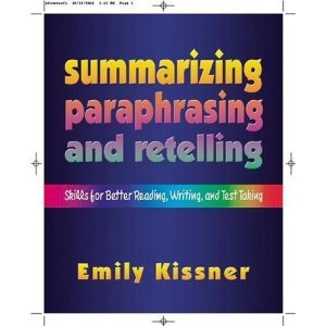 Amazon.co.jp: Summarizing, Paraphrasing, and Retelling: Skills for ...