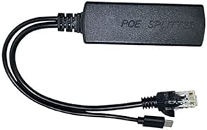Amazon.com: Micro USB Active PoE Splitter Power Over Ethernet 48V to 5V ...