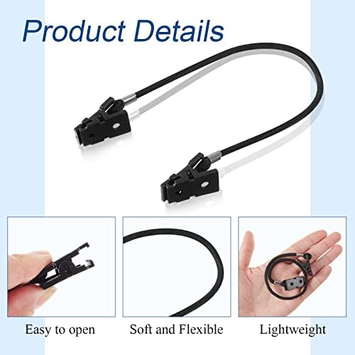 Amazon.com : Tigeen 16 Pcs Summer Hat Clip Windy Hat Strap Clips ...