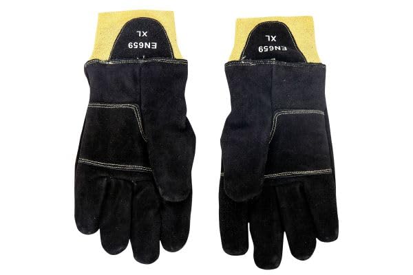 HYSAFETY Fire Resistant Safety Hand Gloves | Reinforced Structural ...