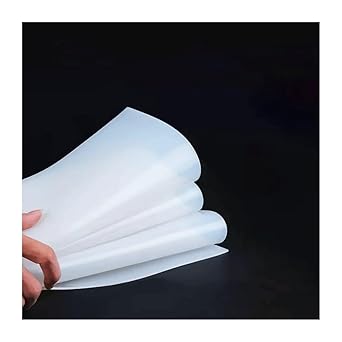 Solid Rubber Sheets, Silicone Rubber Sheet Mat Multiple Sizes(50x50x4mm ...