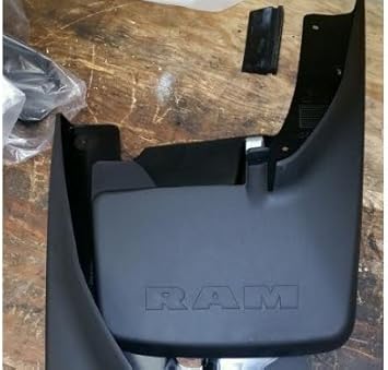 Amazon.com: 82214136 Ram 1500,2500,3500 Splash Guards - Deluxe Molded ...