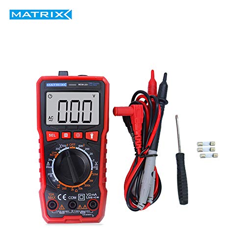 Matrix Digital Multimeter MDM-204 Current Voltage Resistance Frequency ...