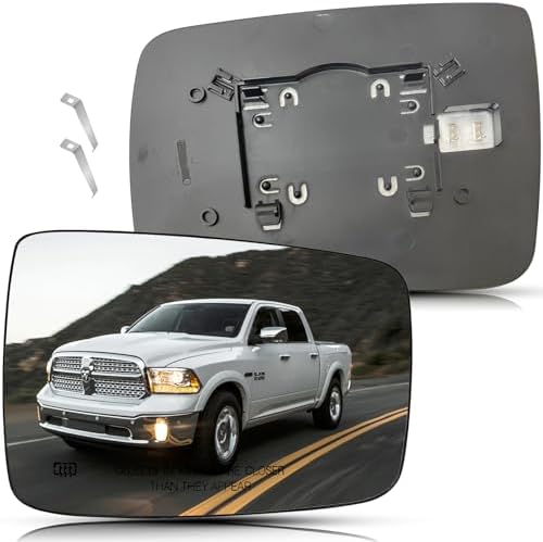 Amazon.com: Driver Left Side Mirror Heated Mirror Glass Replacement ...