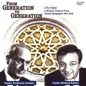 Lazar Weiner, Cantor Richard Botton, Frederick Lechner - From ...