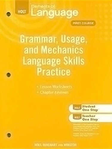 Amazon.com: Elements of Language: Tcap Prep Workbook Grade 7 (Eolang ...