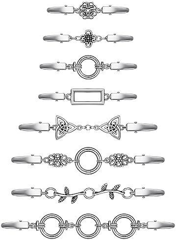 Amazon.com: Cindeer 8 Pcs Vintage Cardigan Clips for Summer Lightweight ...