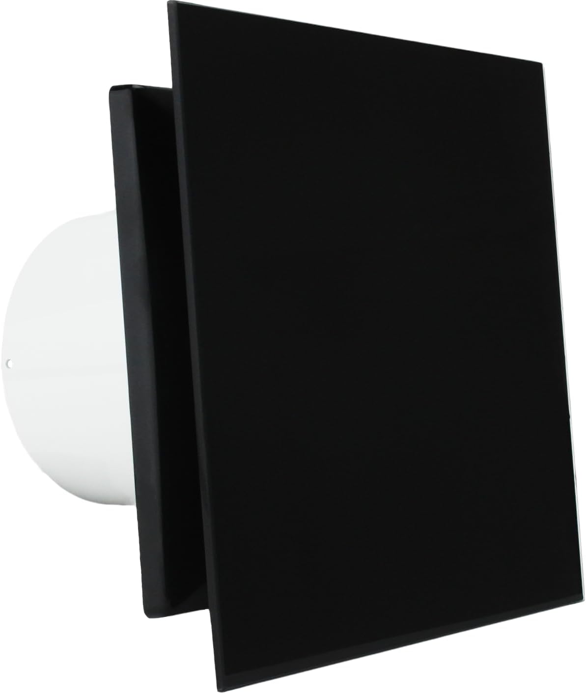 STERR Black Bathroom Fan 6 inches / 150 mm - Extractor Fan - Glass ...