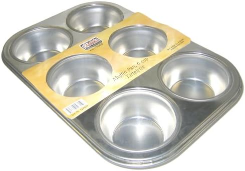 Amazon.com: Kaiser Bakeware Tinplate 6-Cup Muffin Pan: Home & Kitchen