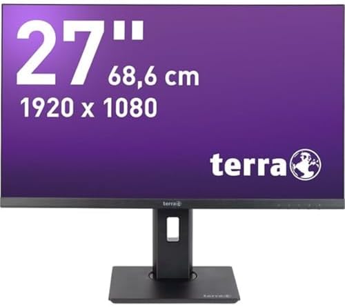 Terra LCD 2748W PV Monitor V3.1 Black HDMI DisplayPort USB-C Greenline ...
