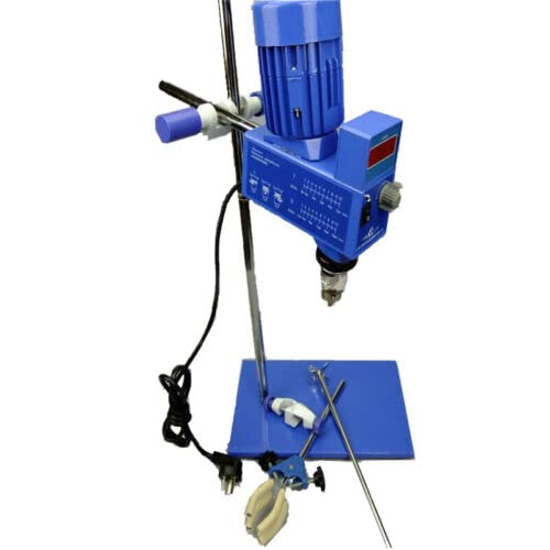 20L Electric Lab Digital Overhead Stirrer Mixer w/Stirring Sharft ...