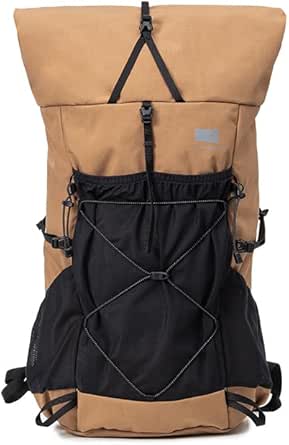 Amazon.co.jp: [ZEROGRAM] ゼログラム Yaki Backpack 30 (30L) CARAMEL / ロールトップ型バックパック30L / 登山からタウンユースまで ...