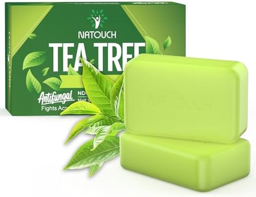 Amazon.com : Natouch Antifungal Antibacterial Soap Bar for Face & Body ...
