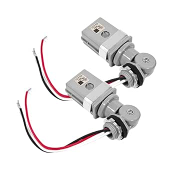 Amazon.com: Lskioer 2Pcs Dimmable Sensor Photoelectric Switch, 120V AC ...