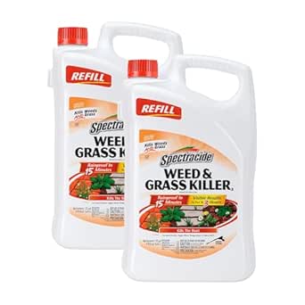 Amazon.com : Spectracide Weed & Grass Killer (Refill), Use On Driveways ...