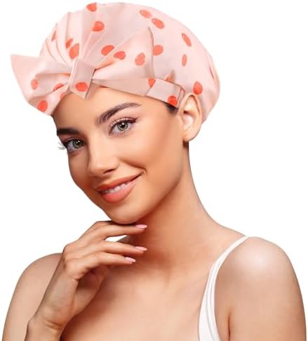 Amazon.com : Geyrut Shower Cap, Flexible Adjustment Shower Caps for ...