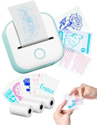 Print Pods Mini Printer - Memoking T02 Sticker Printer Portable Thermal ...