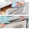 Amazon.com : 4 Pack Cabinet Protectors for Kitchen Cabinets, 18" Length ...