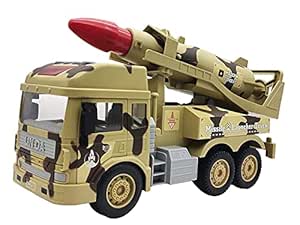 Buy Kavish Enterprise Unbreakable Pull Back Missile Vehicle Army Tank ...
