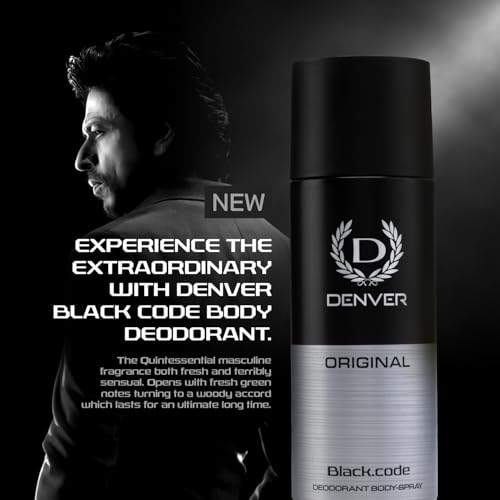 Denver Original, Goat, Vibe & Saxe Deodorant For Men -150 ML Each, Pack ...