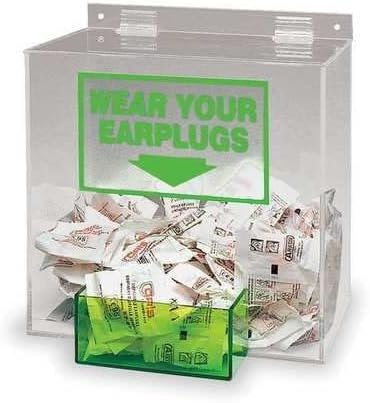 Amazon.com: Ear Plug Dispenser, Univ, Holds 200 PR : Industrial ...