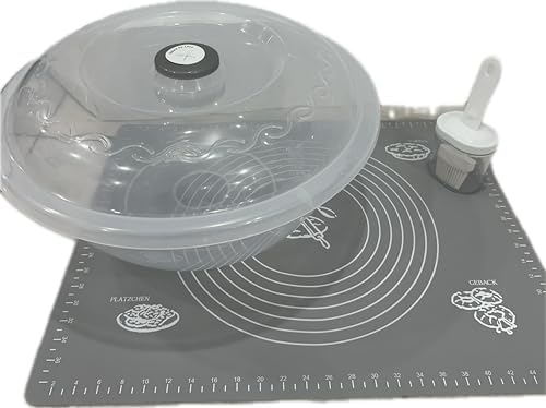 Amazon.com: The Challah Bowl with Lid - Dough Riser - Proofer - Plastic ...
