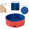 Amazon.com: ITidyHome Foldable Pet Dog Kids Swimming Pool(40'' x 12 ...