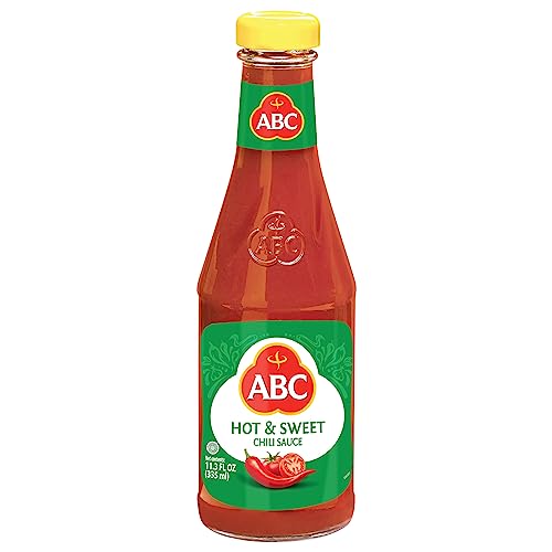 ABC Hot Sweet Chili Sauce (1 Pack) Spicy Sriracha Style Hot Sauce ...