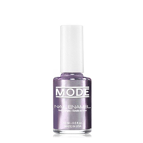 Amazon.com : MODE Chrome Nail Enamel Metallic Gunmetal Purple Matte ...