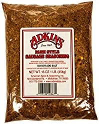 Amazon.com : Adkins Western Style Barbecue Seasoning 16 Oz Bags (Pack ...