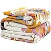 Amazon.com: VANJOROY Boho Throw Blanket 60" x 80", 100% Organic Cotton ...