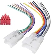 Amazon.com: Zenoruslky Android Stereo Wiring Harness Kit for Toyota ...