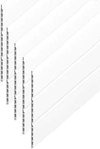 Eurocell 5 Metre x 300 Millimetre White UPVC Plastic Soffit Board ...