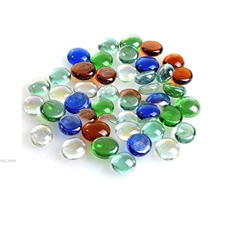 Pebbles 14 Glass Marbles for Vases Glass Gems Beads Pebbles Vase Filler ...