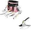 Amazon.com : WORKPRO 8-Piece Pink Garden Tool Set, Stainless Steel ...