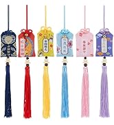 WEBEEDY 8 Styles Japanese Koi Amulet Japanese Omamori Charms Good Luck ...